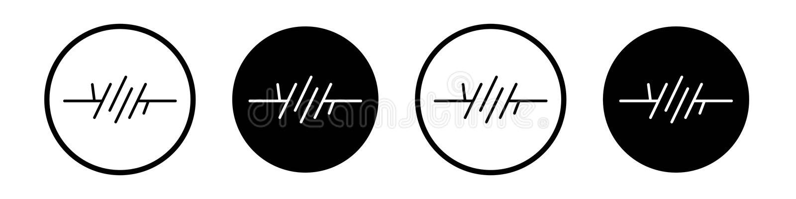 Bob Wire Border Black Background Stock Illustrations – 57 Bob Wire ...