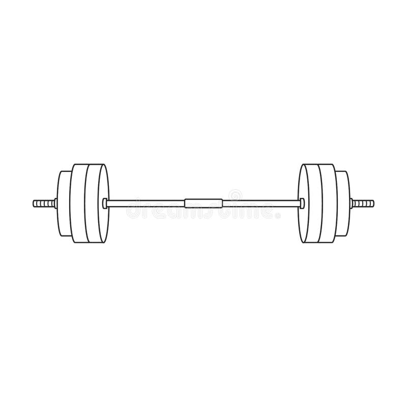 Barbell Vector Logo