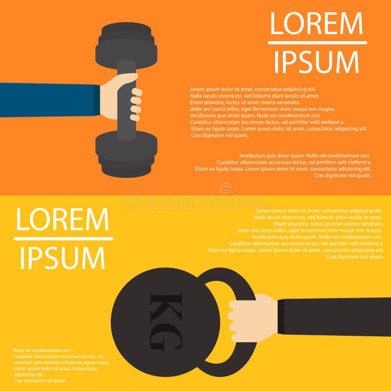Hand Metal Dumbbell Stock Illustrations – 1,045 Hand Metal Dumbbell ...