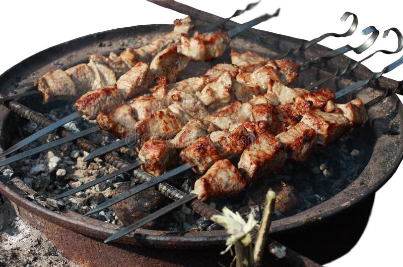 Grilled Fish at a barbeque stock image. Image of prepared - 34469933
