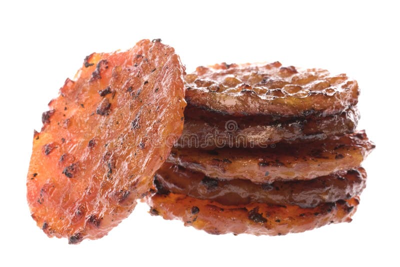 Barbeque Grilled Chicken Coins Isolated Stock Image - Image of gourmet ...