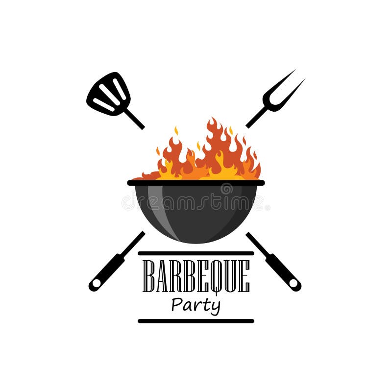 Barbeque Logo and Symbol Vector Stock Illustration - Illustration of ...