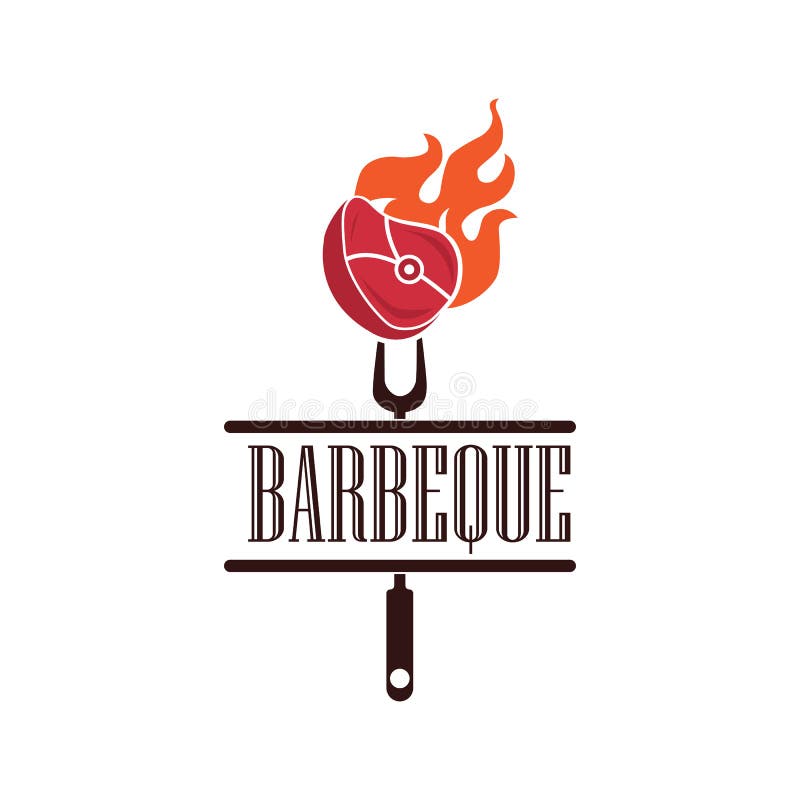 Barbeque Logo and Symbol Vector Stock Illustration - Illustration of ...