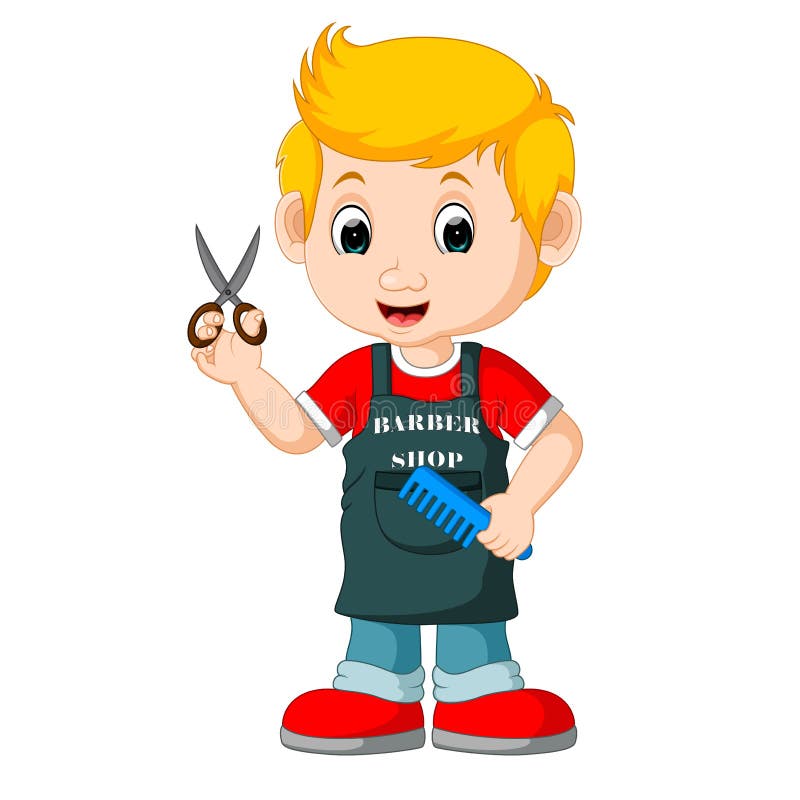 Barber Cartoon Stock Illustrations – 16,142 Barber Cartoon Stock ...