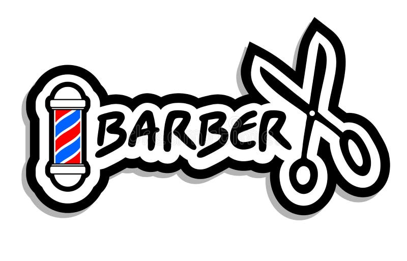 Barber icon set stock vector. Illustration of brush, beard - 41296656