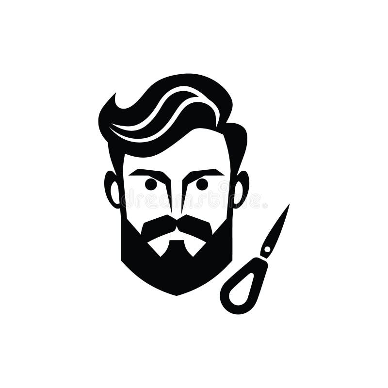 Barber Icon stock vector. Illustration of grooming, cartoon - 296706660