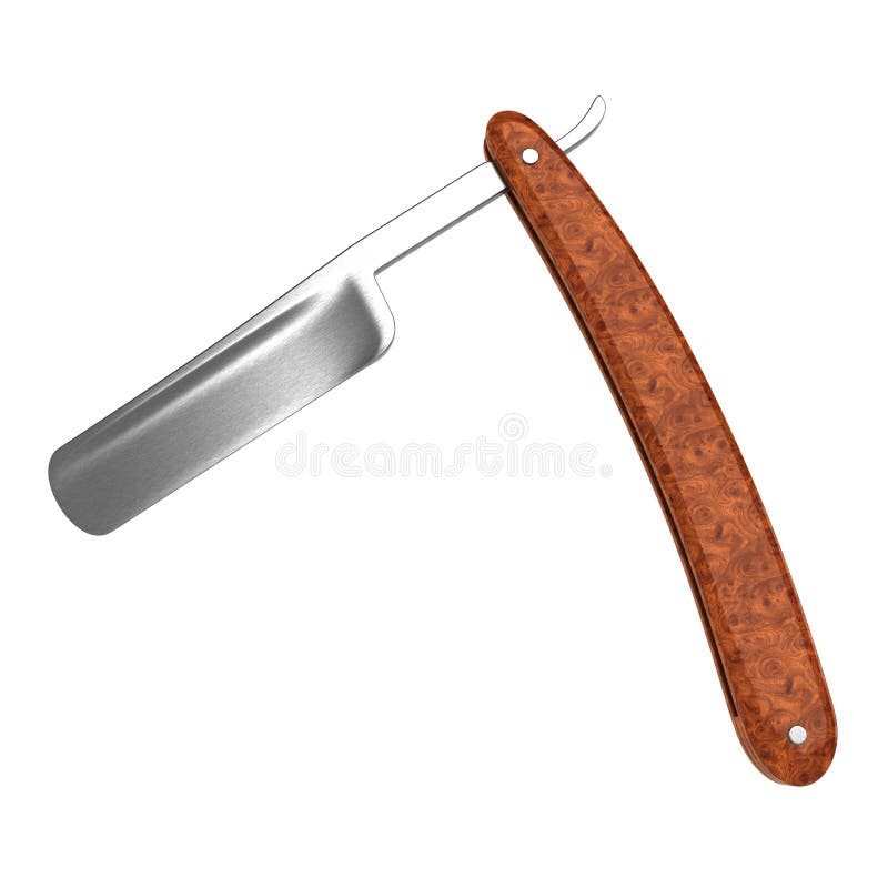 Vintage Barber Razor stock illustration. Illustration of manual - 177392579