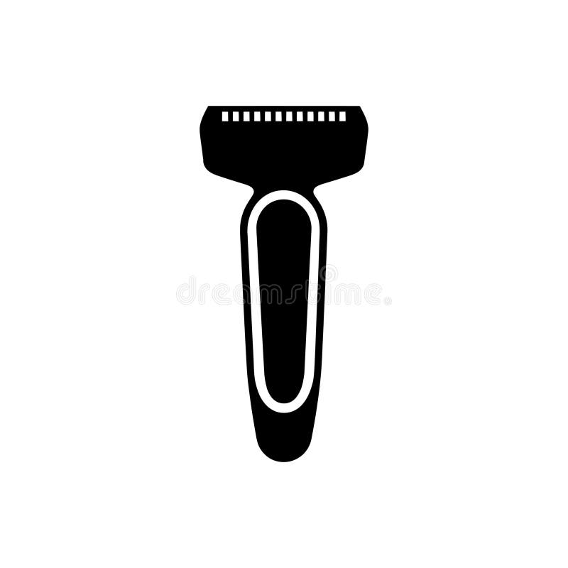 Barber razor icon stock vector. Illustration of sharp - 301222217