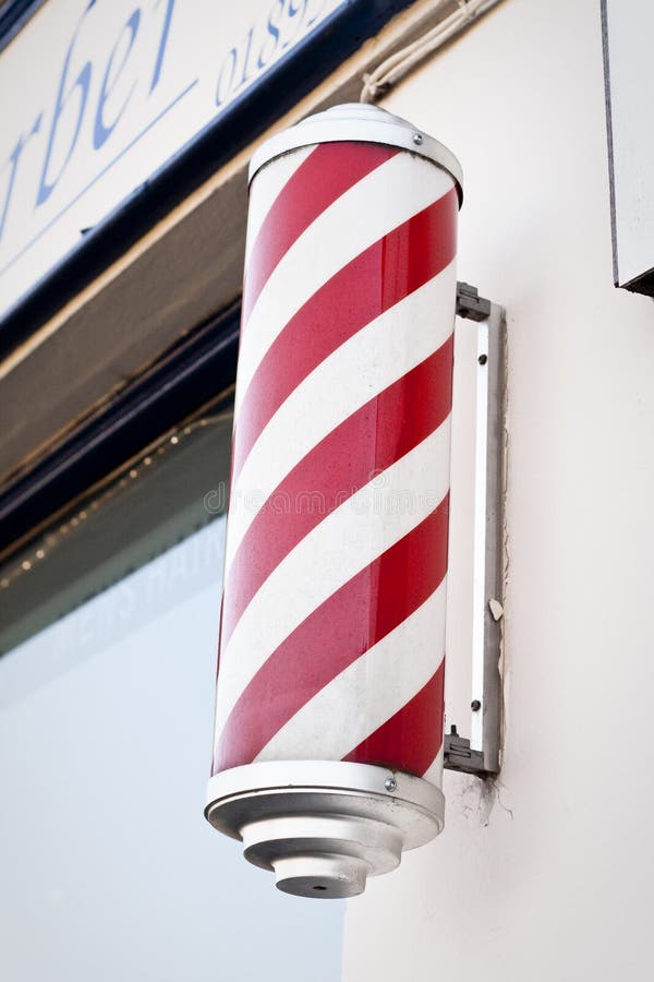Barber Pole stock photo. Image of classic, blue, hair - 4300556