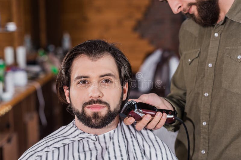 1,018 Happy Barber Shaving Client Stock Photos - Free & Royalty-Free ...