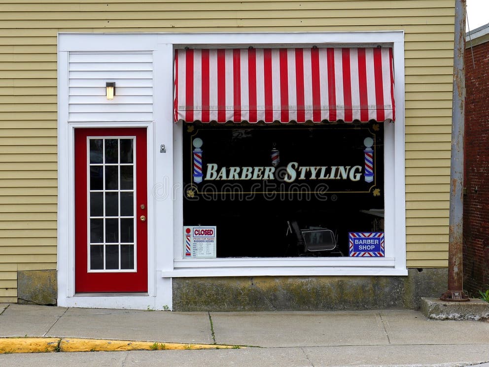 Small Business Barber Shop Front Stock Photos - Free & Royalty-Free ...
