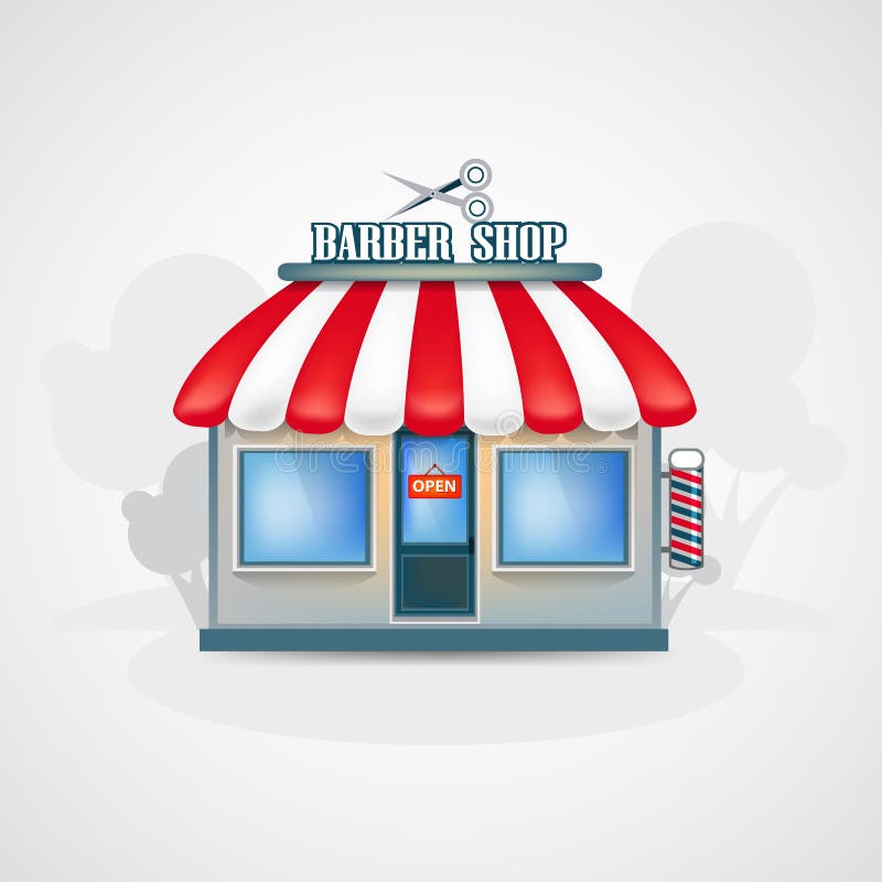 Barber Shop Icons Background Stock Illustrations – 1,963 Barber Shop ...