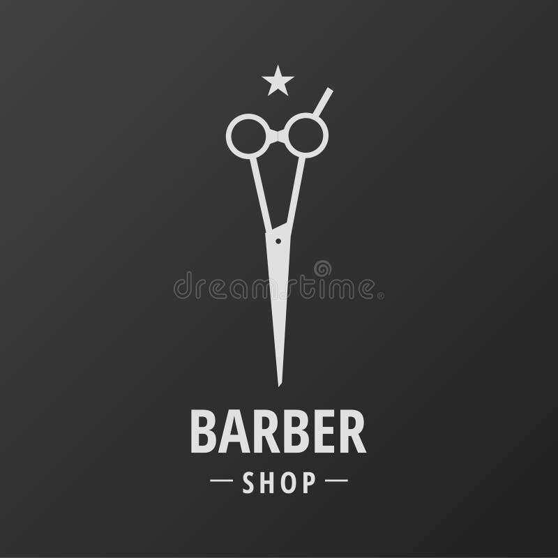 Barber Scissors Logo
