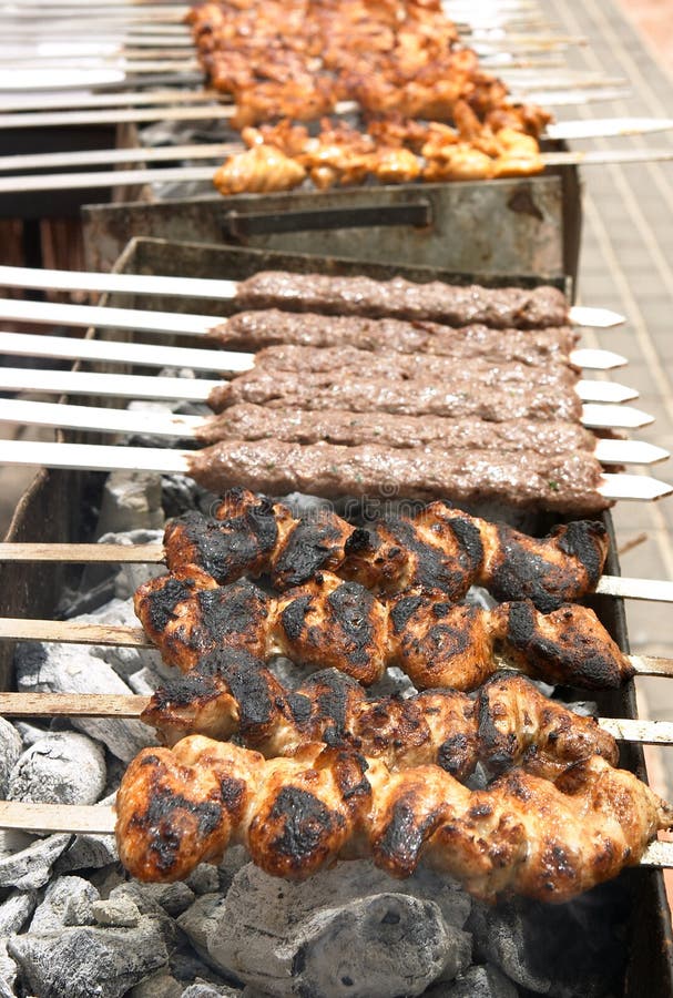 Barbie stock photo. Image of skewer, barbecue, traditional - 119496