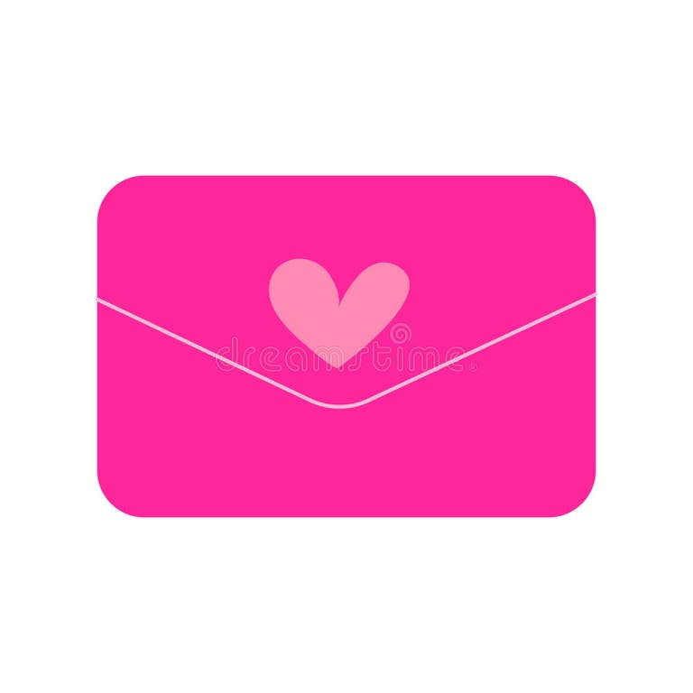 Barbie Pink. Cute Pink Barbie Envelope Stock Vector - Illustration of ...