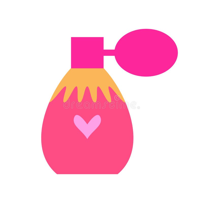 Barbie Pink. Cute Pink Barbie Parfume Stock Vector - Illustration of ...