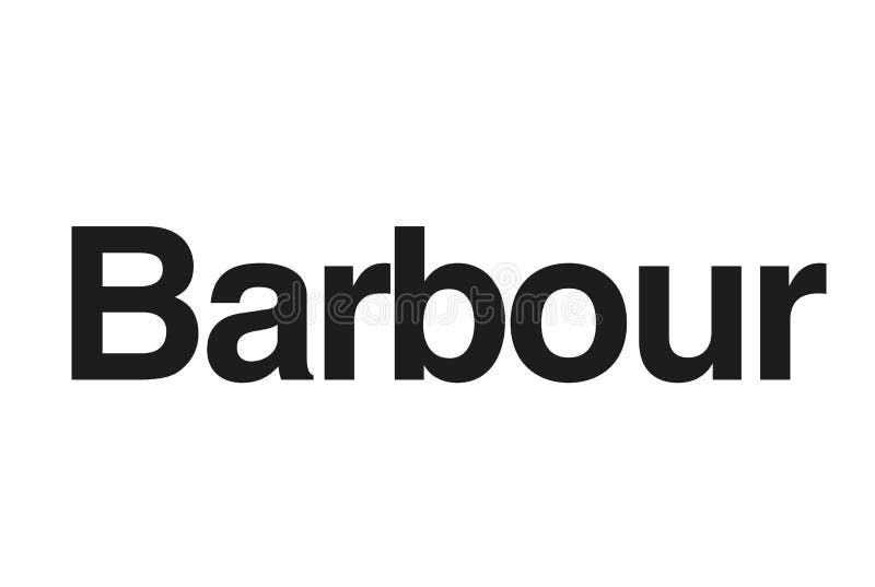 Barbour Logo editorial stock photo. Illustration of fashion - 136776083