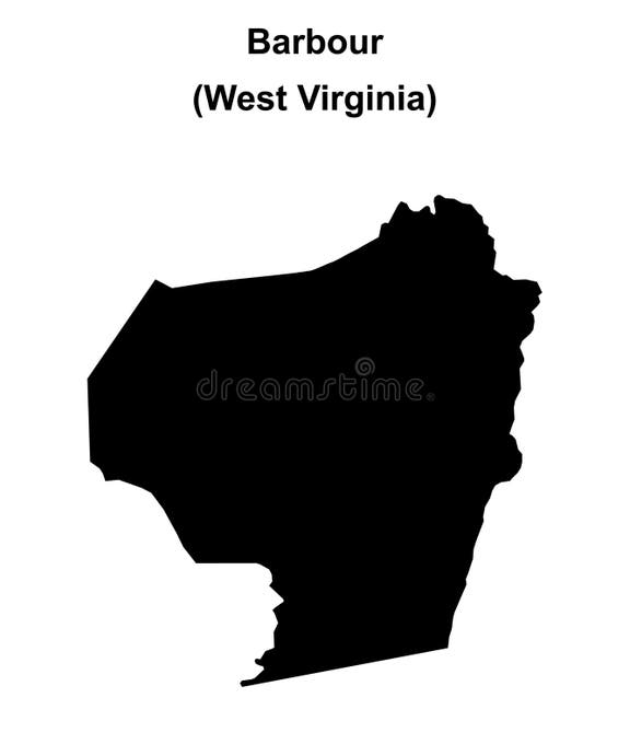 Barbour outline map stock vector. Illustration of barbour - 361877149