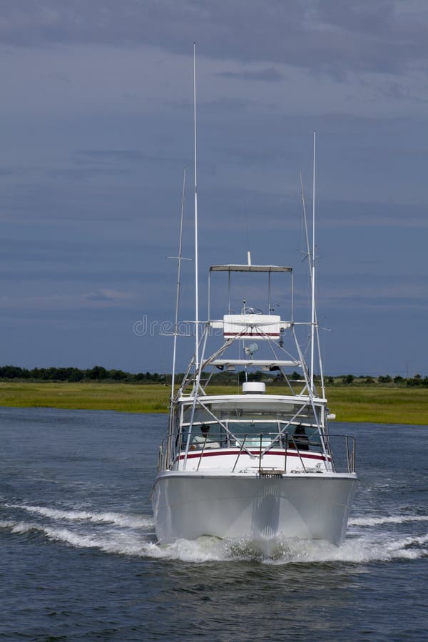 Barca Di Lusso Di Pesca Sportiva Fotografia Editoriale - Immagine di ...