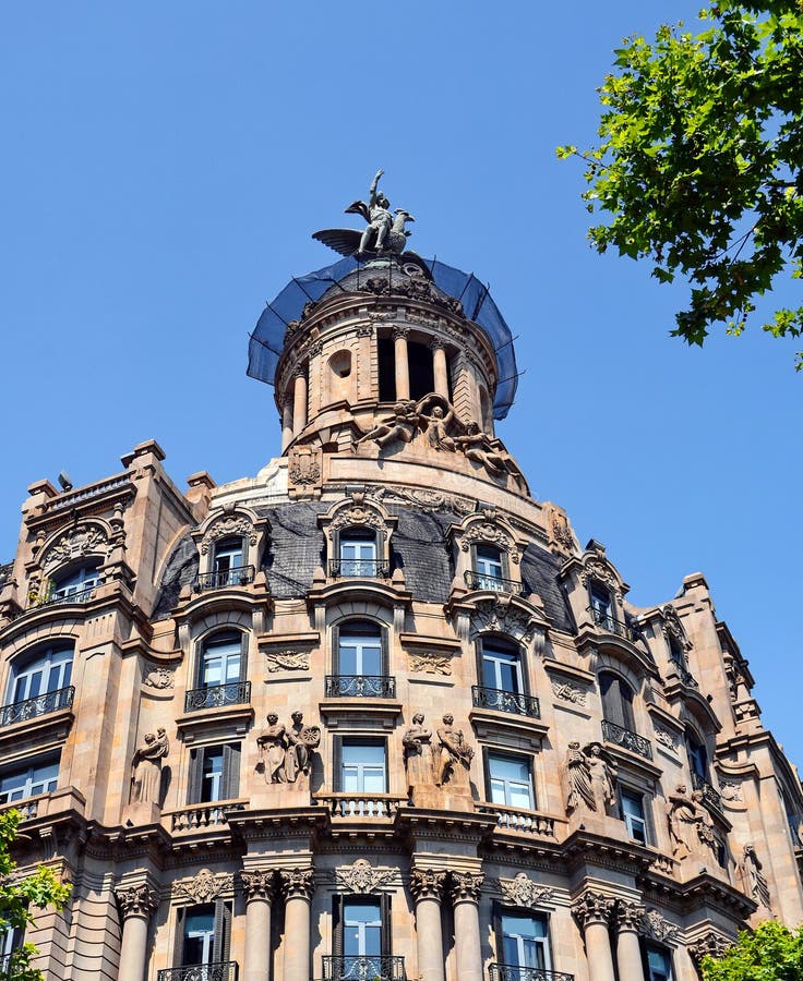 Barcelona architecture editorial image. Image of antonio - 67557370