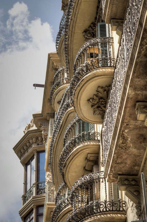 Barcelona architektura obraz stock. Obraz złożonej z europejczycy ...