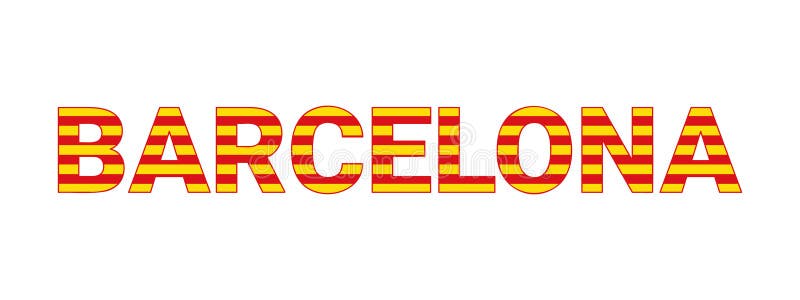 Barcelona Word Stock Illustrations – 569 Barcelona Word Stock ...