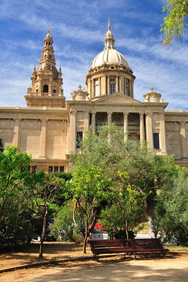 Barcelona museum. stock image. Image of museums, museum - 28393343