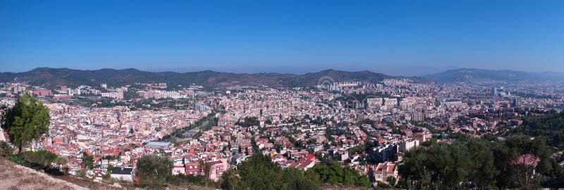 Barcelona north stock image. Image of travel, village - 21575077