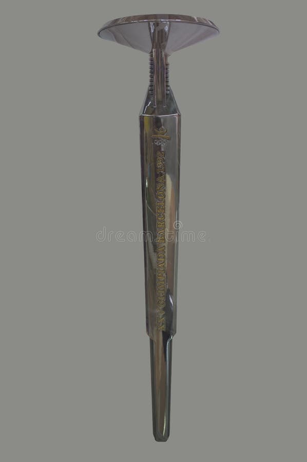 Barcelona 92 Olympic Torch Replica Stock Photo - Image of relay ...