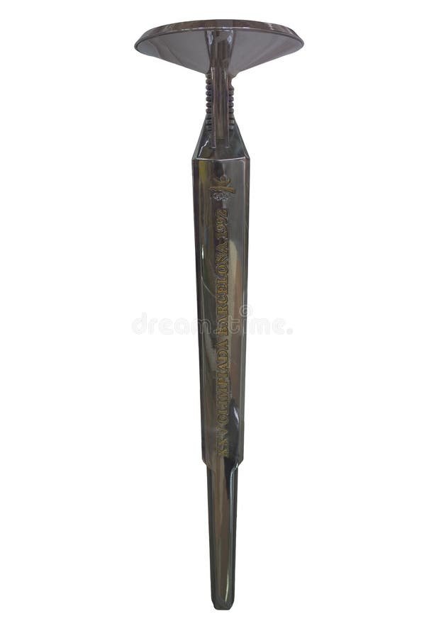 Barcelona 92 Olympic Torch Replica Stock Image - Image of barcelona ...