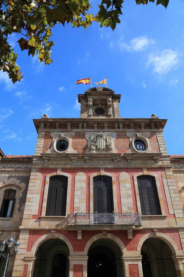 Barcelona Parliament of Catalonia Stock Photo - Image of region ...