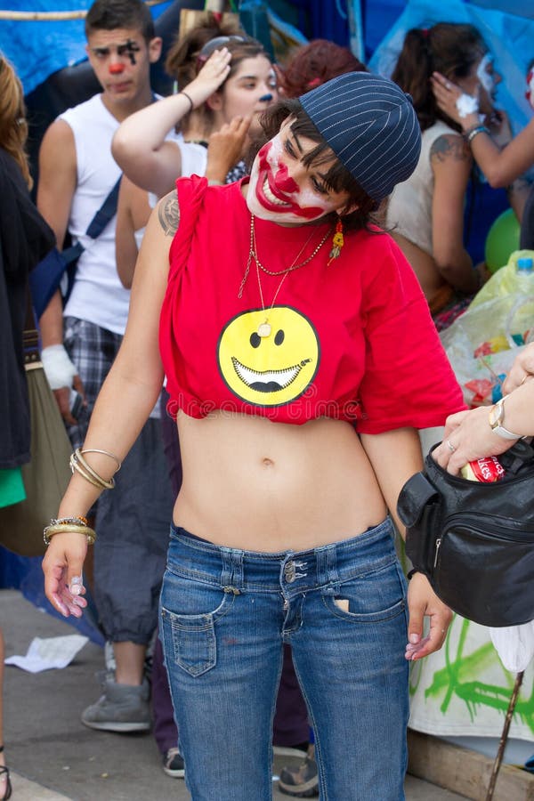 Barcelona Protests 19J editorial photo. Image of madrid - 19973911