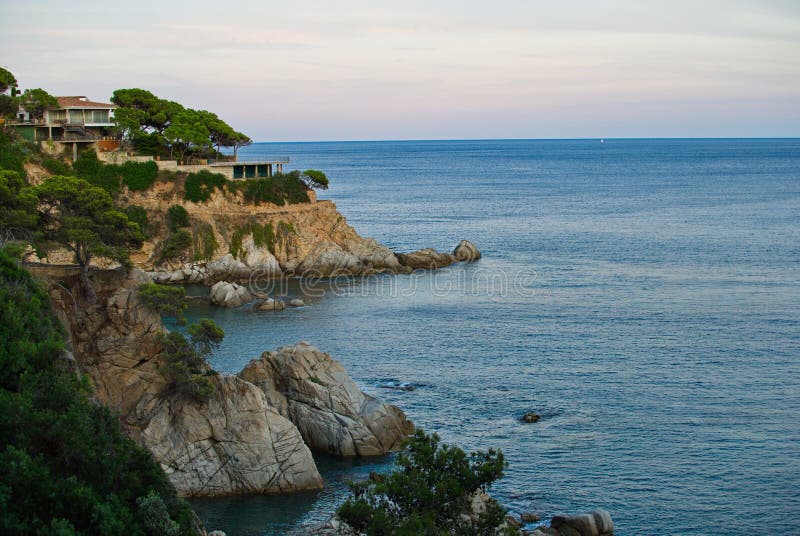 Spanish cliffs and buttes stock image. Image of country - 17793095