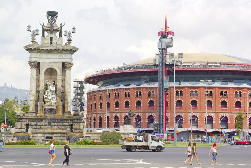 Barcelona, Spain editorial stock photo. Image of catalonia - 60423428