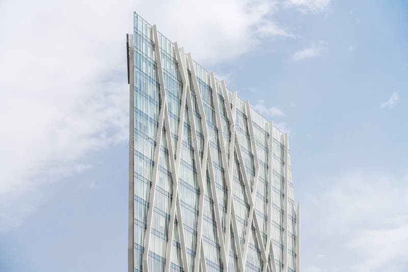 Diagonal ZeroZero Tower is a Skyscraper in Barcelona Editorial Stock ...