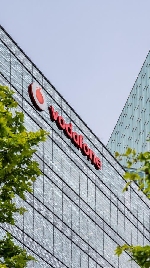 Vodafone Building editorial stock image. Image of architecture - 31008589