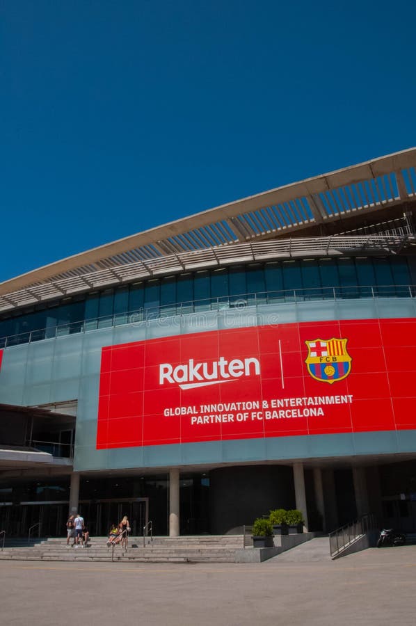 Barcelona Spain June 12. 2019 Outside of the Stadium Editorial Stock ...