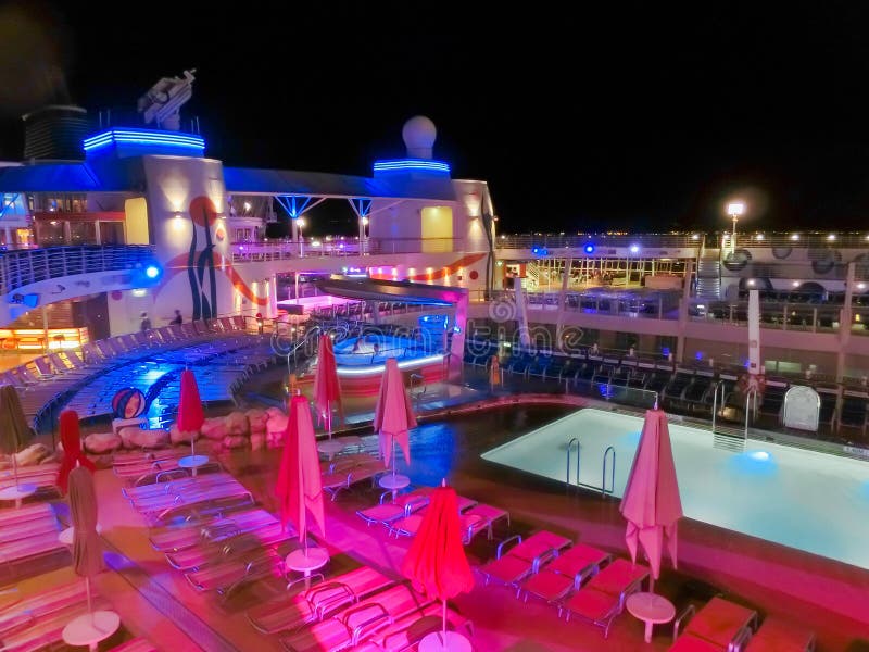 Barcelona, Spaine - September 06, 2015: Royal Caribbean, Allure ... Barcelona, Spaine - September 06, 2015: Royal Caribbean, Allure ...