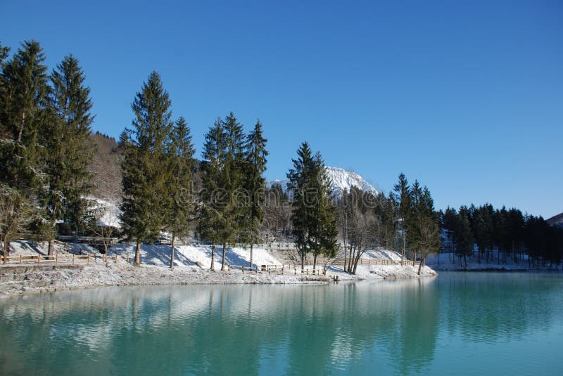 Barcis Lake, Friuli stock image. Image of rippled, cloud - 7600409