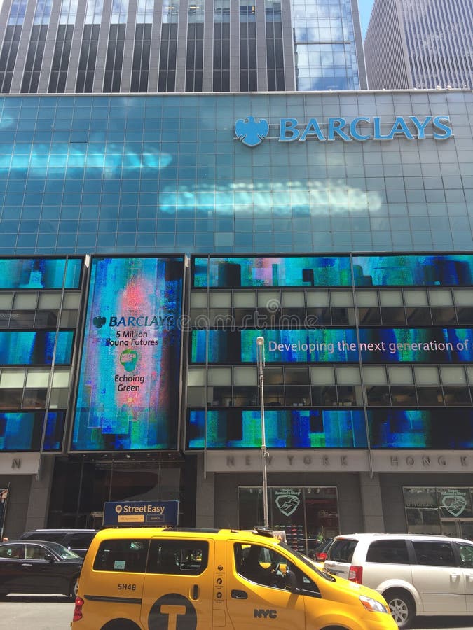 Barclays Bank in New York editorial image. Image of barclays - 73811880