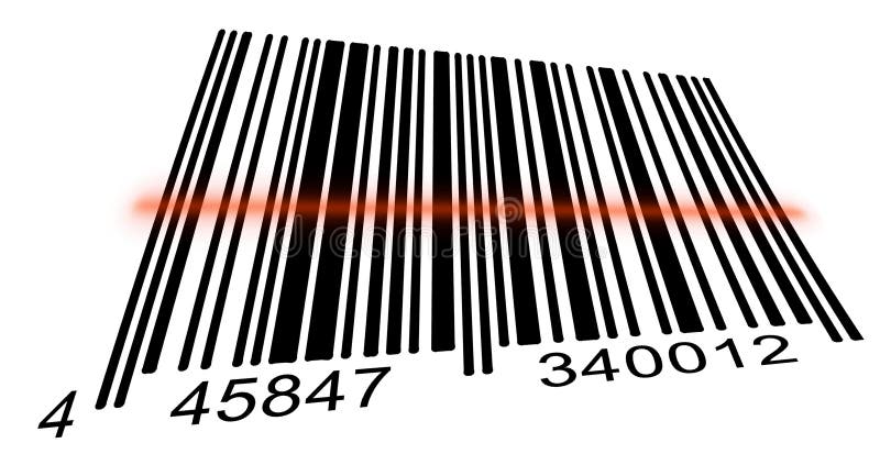 Barcode Airplane Image Vector Illustration Stock Vector - Illustration ...