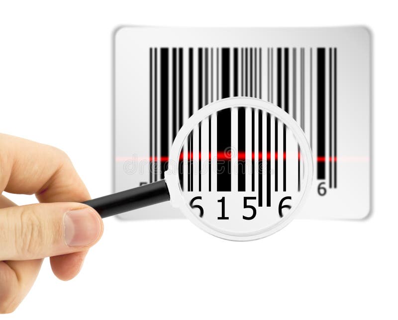 Barcode stock photo. Image of industry, mail, laser, buying - 26542000