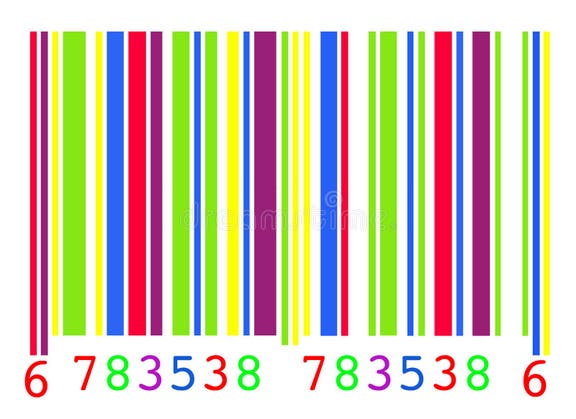 Rainbow Barcode Stock Illustrations – 253 Rainbow Barcode Stock ...