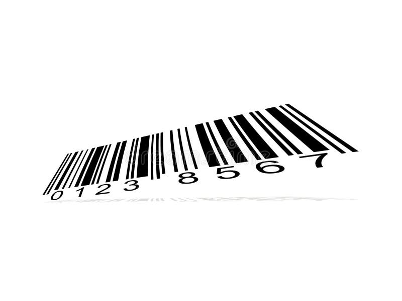 Barcode Airplane Image Vector Illustration Stock Vector - Illustration ...