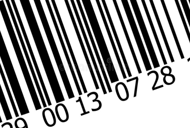 Abstract Barcode Security Pattern Background Stock Illustration ...