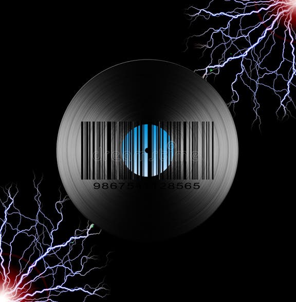 Barcode Album stock illustration. Illustration of music - 51060294
