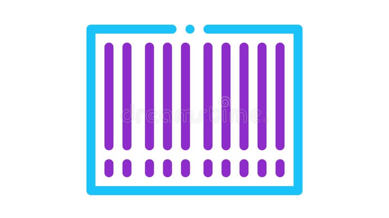 4k - Animation of Barcode on Paper Texture Stock Footage - Video of ...