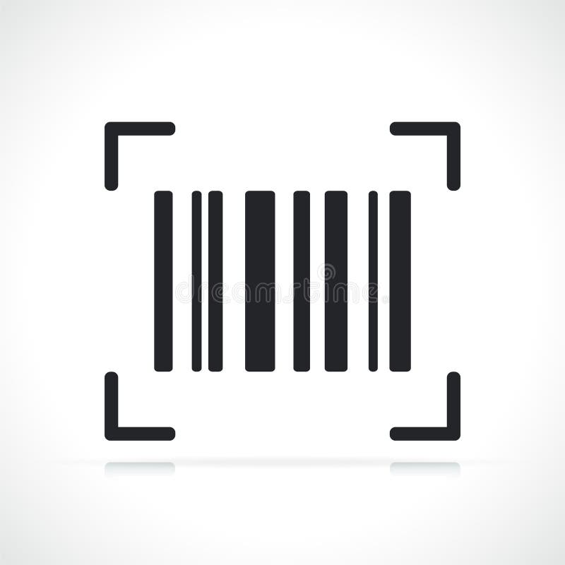 Barcode or bar code icon stock vector. Illustration of digital - 252695998