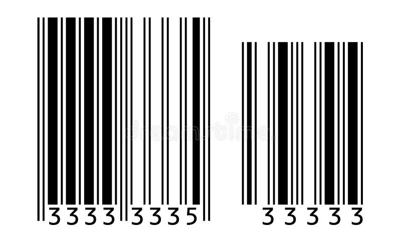 Barcode.Barcode Vector.a Simple Black Barcode Like it is Used on Nearly ...