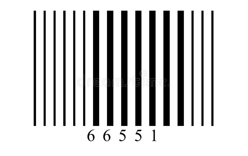 Barcode.Barcode Vector.a Simple Black Barcode Like it is Used on Nearly ...
